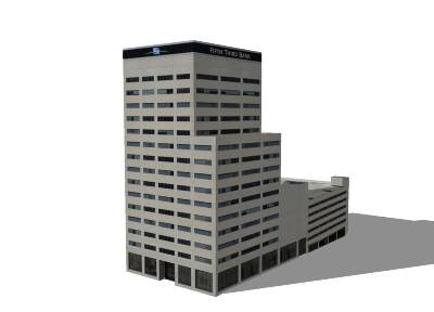 Sketchup Material - 3D Skyscrapers