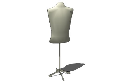 sketchup components 3d warehouse Architecture Retail: Male mannequin torso