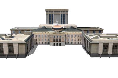 sketchup components 3d warehouse : Arizona State Capitol