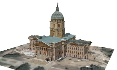 sketchup components 3d warehouse :Kansas State Capitol
