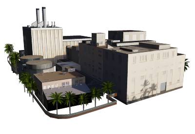 sketchup components 3d warehouse : Honolulu Power Plant
